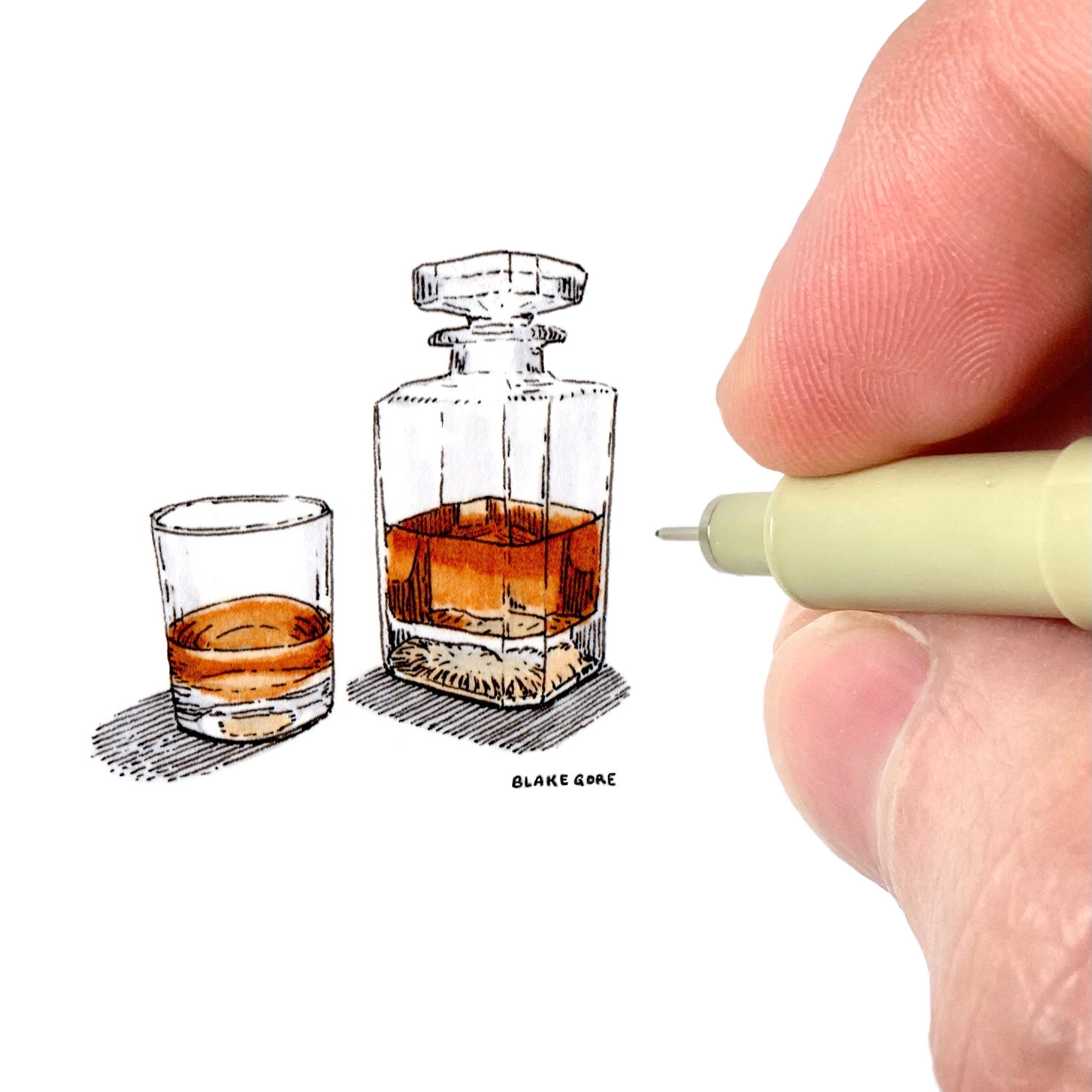 Blake Gore Miniature Art: Hand Drawn Visual Art Using No Magnification