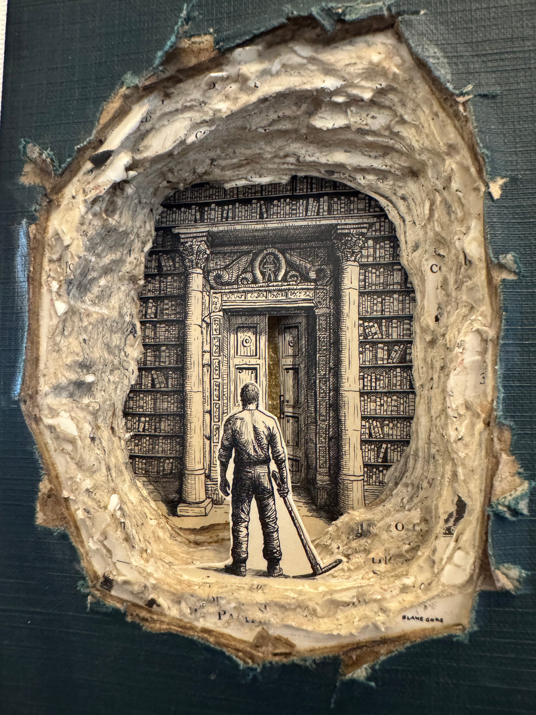 Blake Gore Miniature Art: Hand Drawn Visual Art Using No Magnification