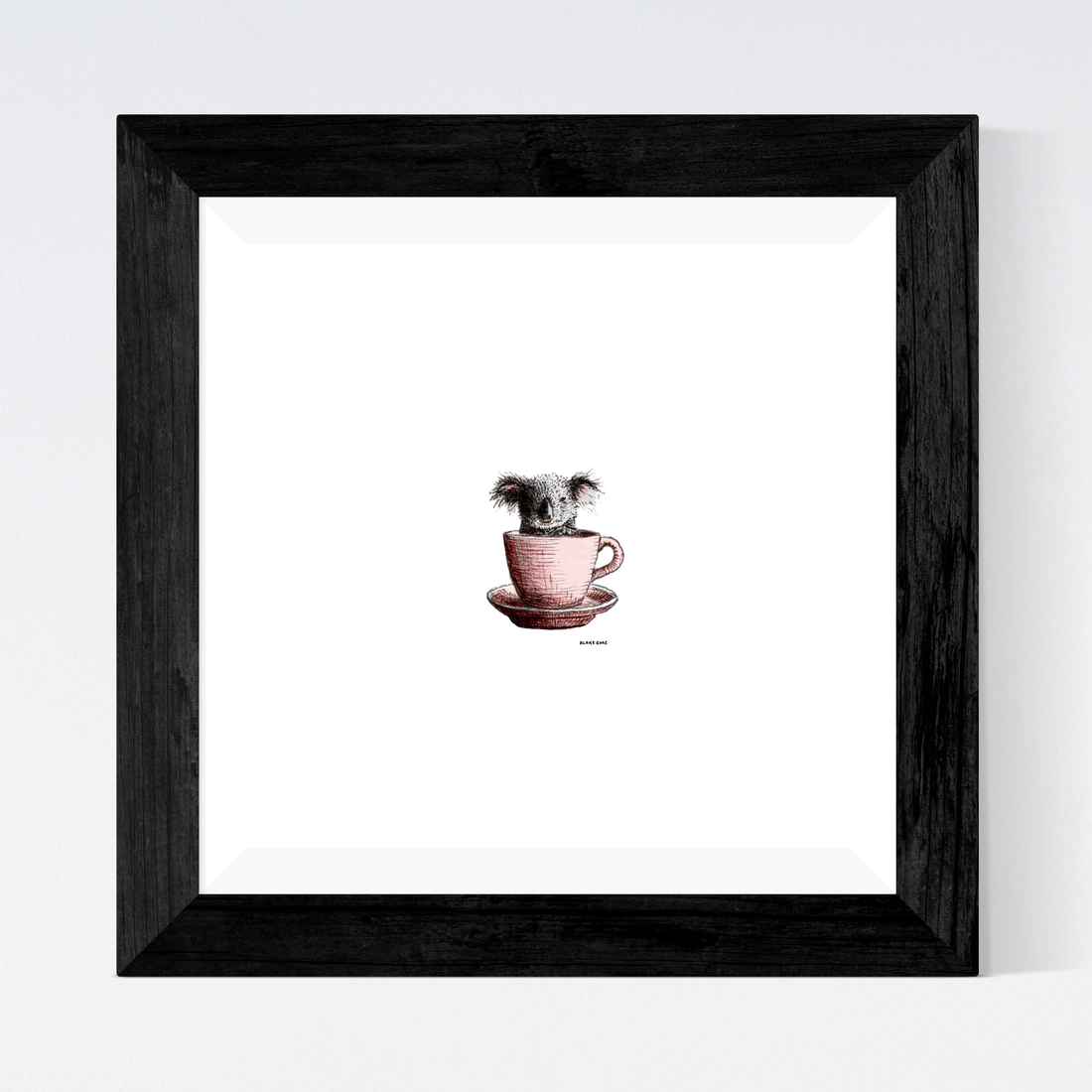 Teacup Koala, Miniature Original Artwork by Blake Gore – Blake Gore ...